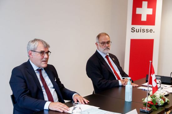 Eric Nussbaumer L President Delegation Aeleue Editorial Stock Photo ...