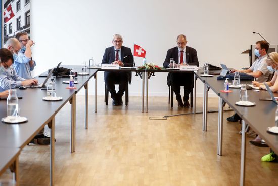 Eric Nussbaumer L President Delegation Aeleue Editorial Stock Photo ...