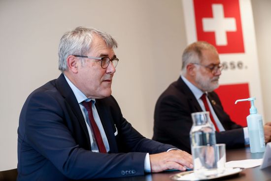 Eric Nussbaumer L President Delegation Aeleue Editorial Stock Photo ...
