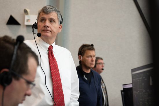 Steve Stich Deputy Manager Nasas Commercial Editorial Stock Photo ...