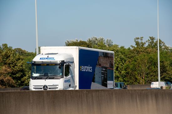 Euronics Hgv On M25 Staines Some Editorial Stock Photo - Stock Image ...