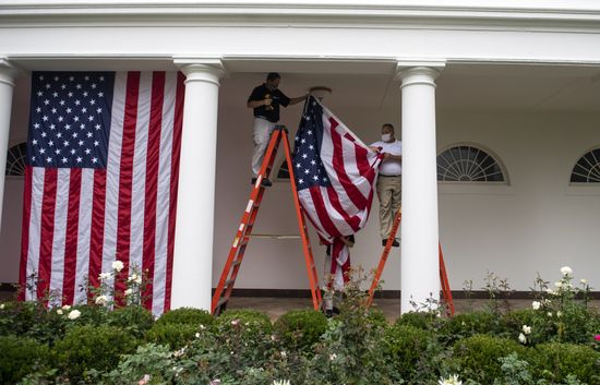 American Flags Taken Down After Ceremony Editorial Stock Photo - Stock ...