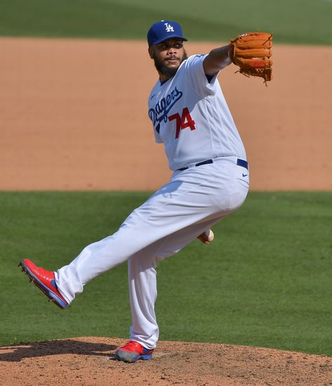Los Angeles Dodgers Closing Pitcher Kenley Editorial Stock Photo ...
