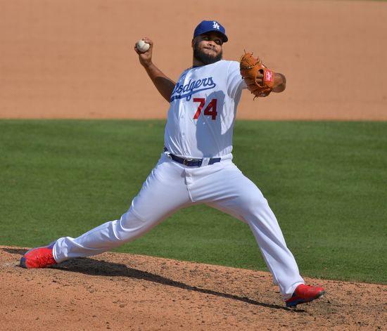 Los Angeles Dodgers Closing Pitcher Kenley Editorial Stock Photo ...