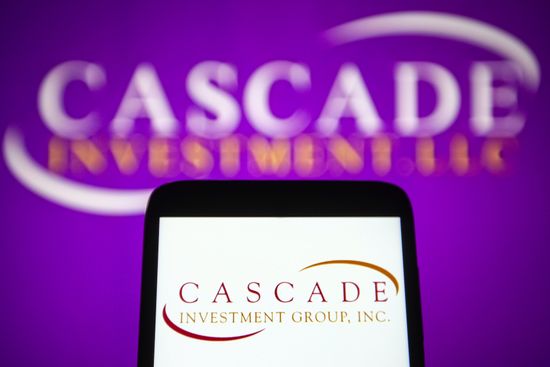 This Photo Illustration Cascade Investment Group Editorial Stock Photo ...