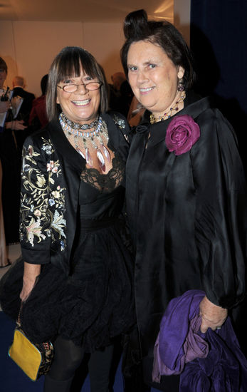 Hilary Alexander Suzy Menkes Editorial Stock Photo - Stock Image ...
