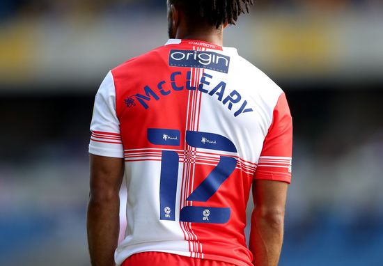 Shirt Numbers Lettering Garath Mccleary Wycombe Editorial Stock Photo ...