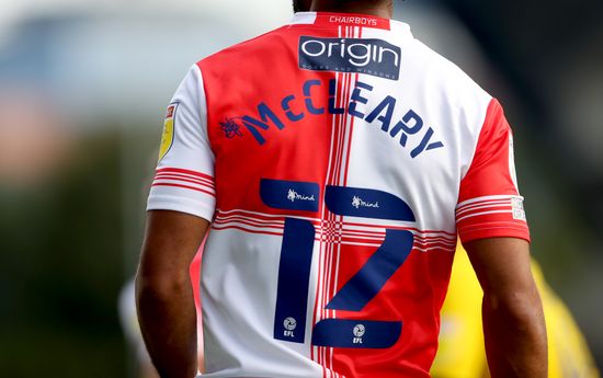 Shirt Numbers Lettering Garath Mccleary Wycombe Editorial Stock Photo ...