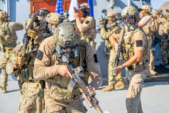 Cypriot Navy Special Operations Team Us Editorial Stock Photo - Stock ...