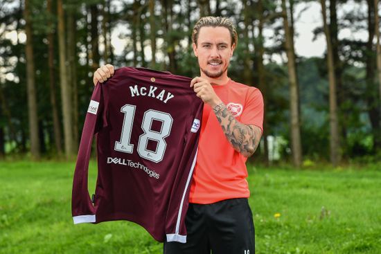 Barrie Mckay 18 Heart Midlothian Fc Editorial Stock Photo - Stock Image ...