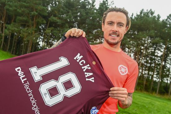 Barrie Mckay 18 Heart Midlothian Fc Editorial Stock Photo - Stock Image ...