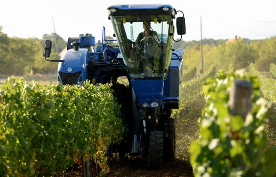 Braud Vl 5500 French Combine Mechanical Editorial Stock Photo - Stock Image | Shutterstock