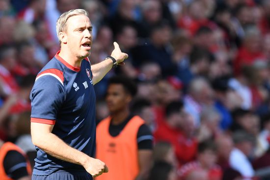 Michael Duff Manager Cheltenham Fc During Editorial Stock Photo - Stock ...