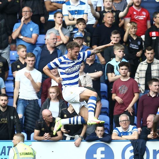 John Swift Reading Celebrates Scoring His Editorial Stock Photo - Stock ...