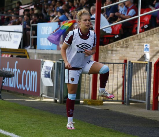 Grace Garrad West Ham United Wfc Editorial Stock Photo - Stock Image ...