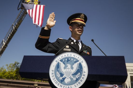 New Soldiers Pledge Oath Service During Editorial Stock Photo - Stock ...