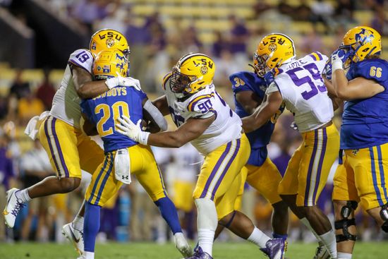 Lsus Mike Jones Jr 19 Jacobian Editorial Stock Photo - Stock Image ...