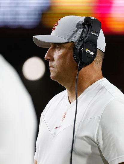 Usc Trojans Head Coach Clay Helton Editorial Stock Photo - Stock Image ...
