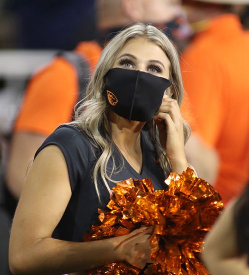 Beaver Cheerleader During Game Between Oregon Editorial Stock Photo ...