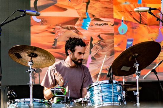 Fiery Furnaces Perform Pitchfork 2021 Day Editorial Stock Photo - Stock ...