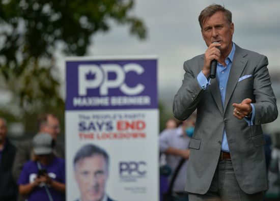 Maxime Bernier Leader Peoples Party Canada Editorial Stock Photo ...