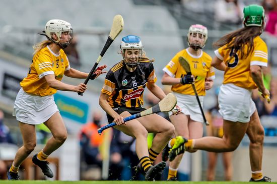 Antrim Vs Kilkenny Kilkennys Danielle Quigley Editorial Stock Photo ...