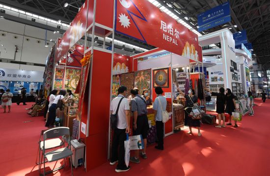 People Visit Booth Nepal During 18th Editorial Stock Photo - Stock ...