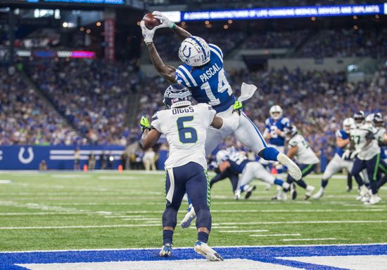 Indianapolis Colts Wide Receiver Zach Pascal Editorial Stock Photo ...
