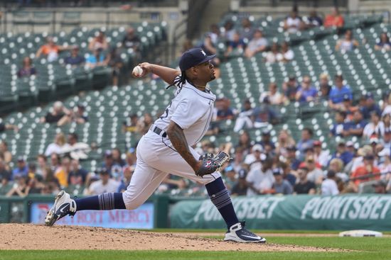 Detroit Pitcher Gregory Soto 65 Throws Editorial Stock Photo - Stock ...