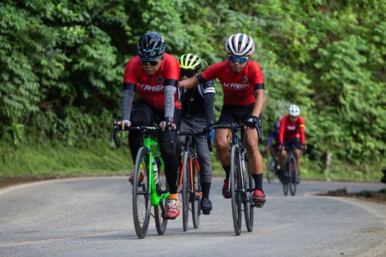 Cyclists Seen Action During Fun Bike Editorial Stock Photo - Stock ...