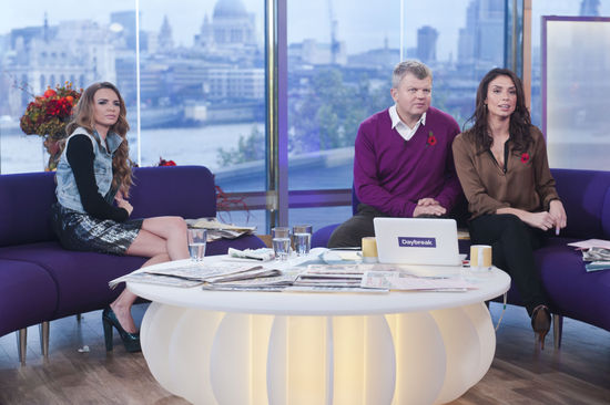 Nadine Coyle Presenters Adrian Chiles Christine Editorial Stock Photo ...