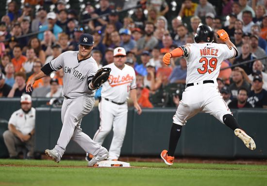 New York Yankees First Baseman Mike Editorial Stock Photo - Stock Image ...