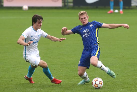 Lewis Kieran Hall Chelsea U19s Action Editorial Stock Photo - Stock ...