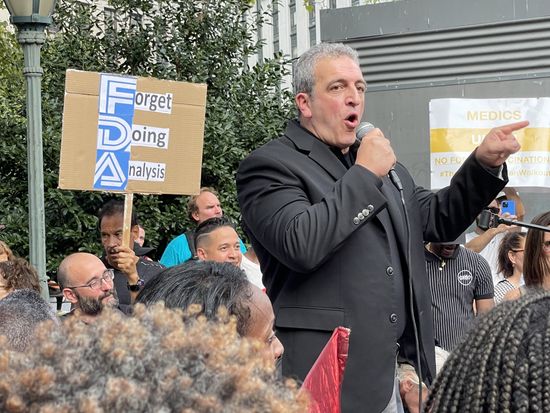 Bill Pepitone Speaks Great American Walkout Editorial Stock Photo ...