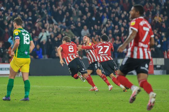 Goal 2 1 Sander Berge 8 Editorial Stock Photo - Stock Image | Shutterstock