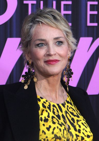 Sharon Stone New York Premiere Eyes Editorial Stock Photo - Stock Image ...