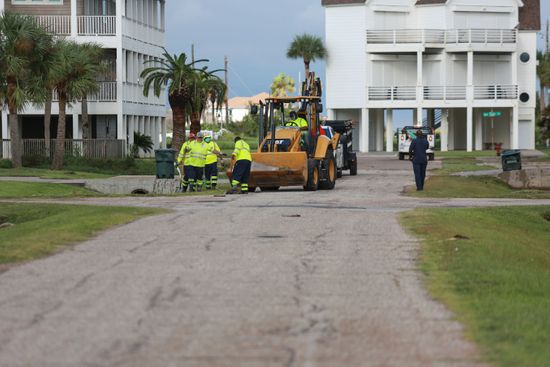 Cleanup Crews Move Through Neighborhood Pirates Editorial Stock Photo ...
