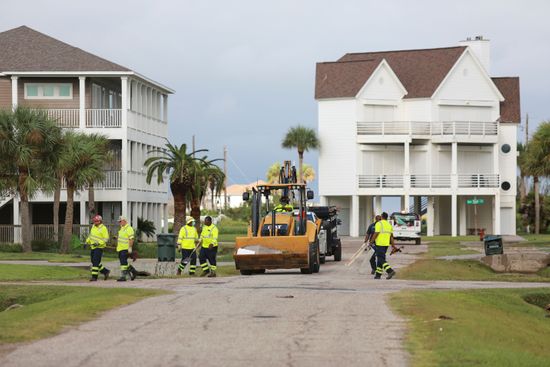 Cleanup Crews Move Through Neighborhood Pirates Editorial Stock Photo ...