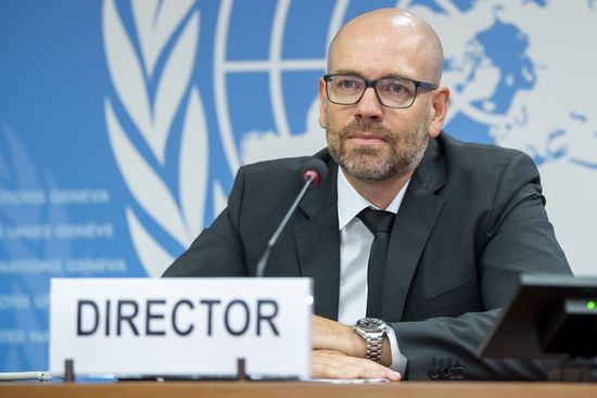 Robin Geiss Director United Nations Institute Editorial Stock Photo ...