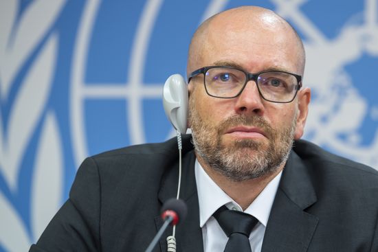 Robin Geiss Director United Nations Institute Editorial Stock Photo ...