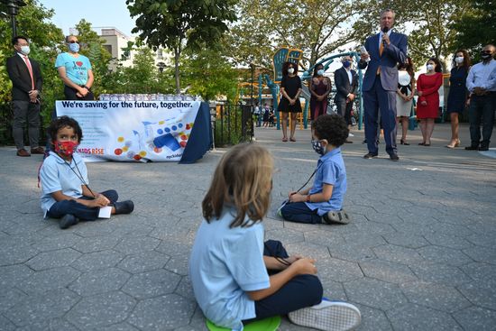 School Children Attend Press Conference Mayor Editorial Stock Photo ...