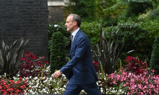 Dominic Rabb Justice Secretary Lord Chancellor Editorial Stock Photo ...