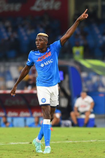 Victor Osimhen Action During Serie Match Editorial Stock Photo - Stock ...