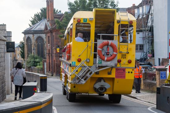Duck Tours Bus Passes Windsor Castle Editorial Stock Photo - Stock ...