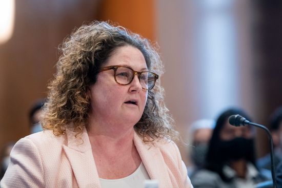 Amanda Howe Appears Before Senate Committee Editorial Stock Photo ...