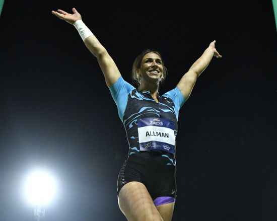 Discus Throw Valerie Allman Editorial Stock Photo - Stock Image ...