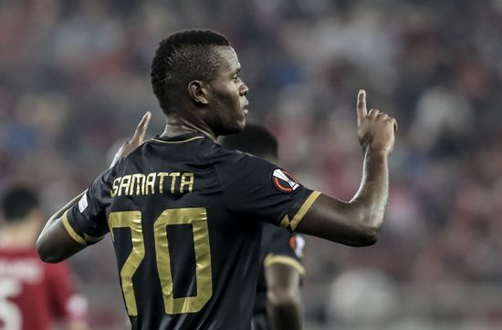 Antwerps Ally Mbwana Samatta Celebrates After Editorial Stock Photo ...