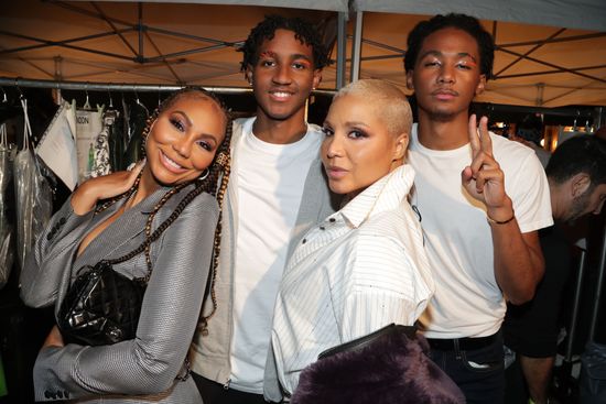 Toni Braxton Tamar Braxton Diesel Braxtonlewis Editorial Stock Photo ...