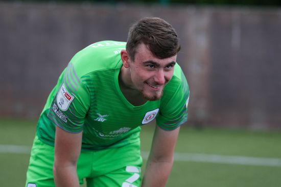 Crewe Alexandra Goalkeeper Sam Booth 27 Editorial Stock Photo - Stock ...