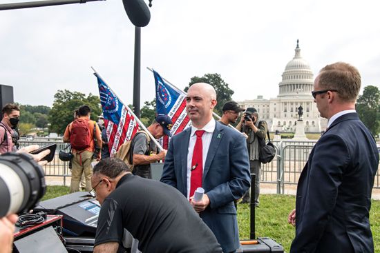 Matt Braynard Organizer Justice J6 Rally Editorial Stock Photo - Stock ...